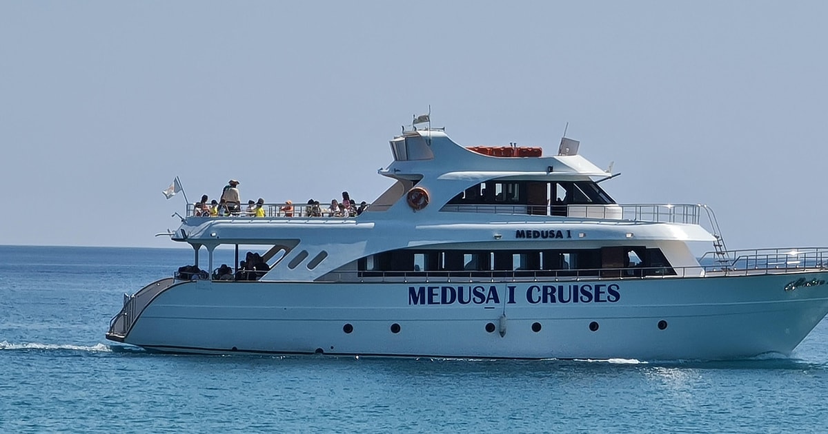 Protaras Medusa Chill Out-Turtle Cruises/Blue Lagoon-SeaCave | GetYourGuide