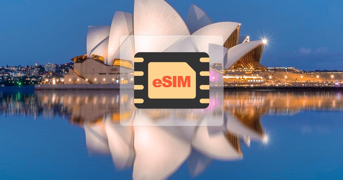 Austrália: Plano de dados móveis eSIM | GetYourGuide