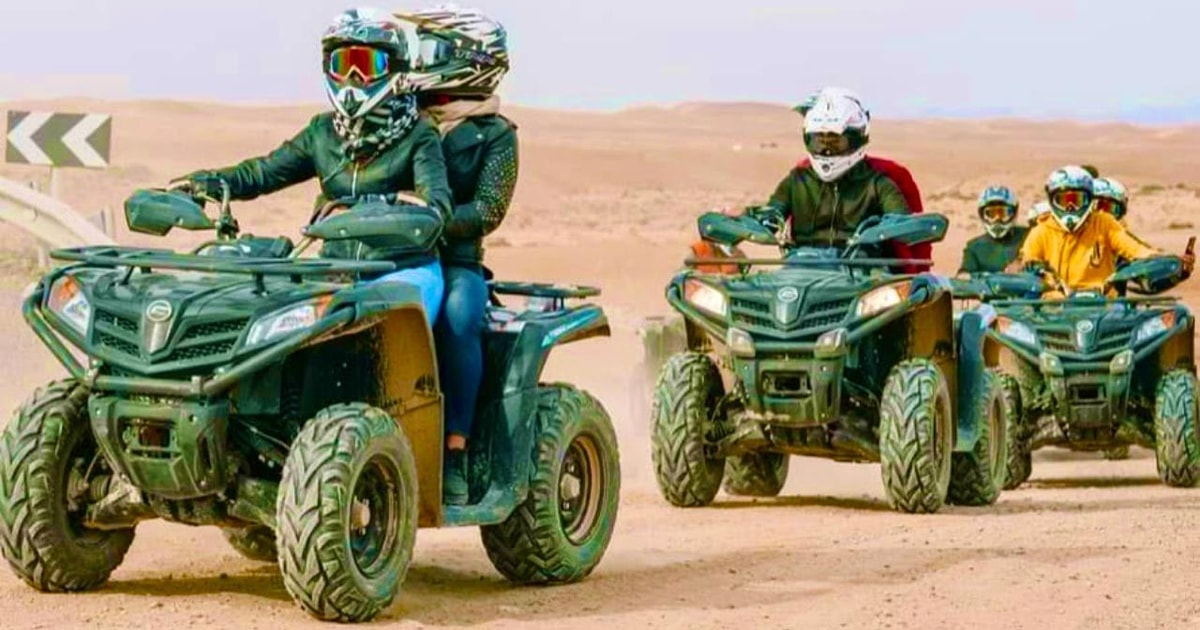 Agafay désert quad bike camel shara diner danséne fier show | GetYourGuide