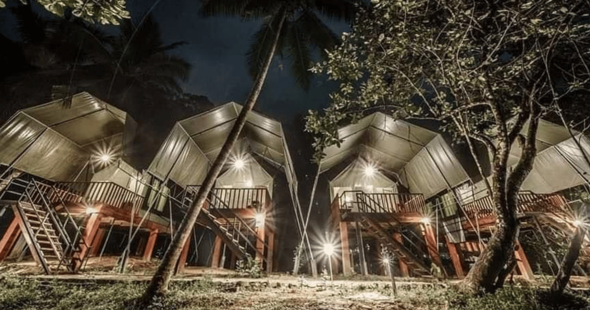 シンハラジャ森林保護区グランピング バーベキューナイト付き | GetYourGuide