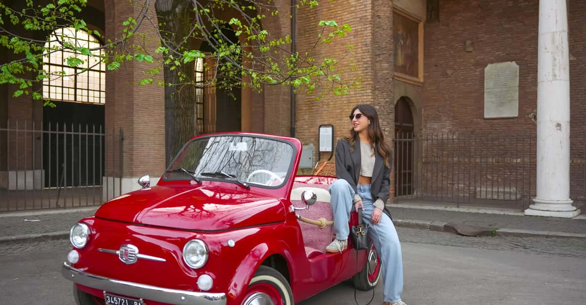 Rome in a Fiat Jolly: Exclusive Vintage Ride & Photo Tour | GetYourGuide