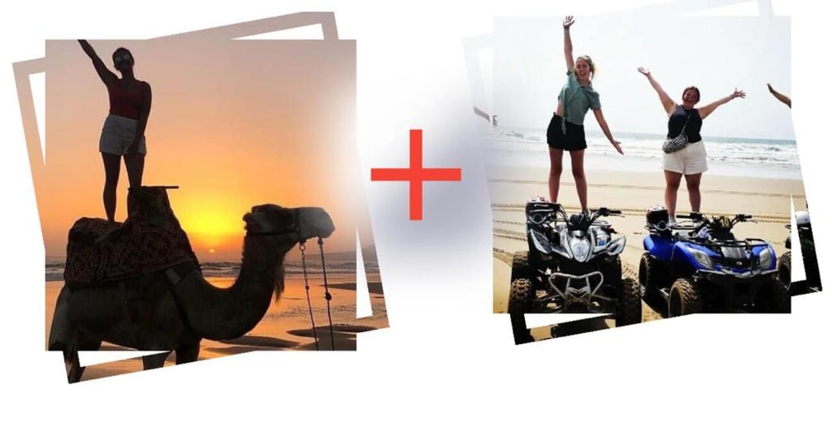 Agadir/Taghazout : Quad Bike Taghazout & Sunset Camel Ride | GetYourGuide