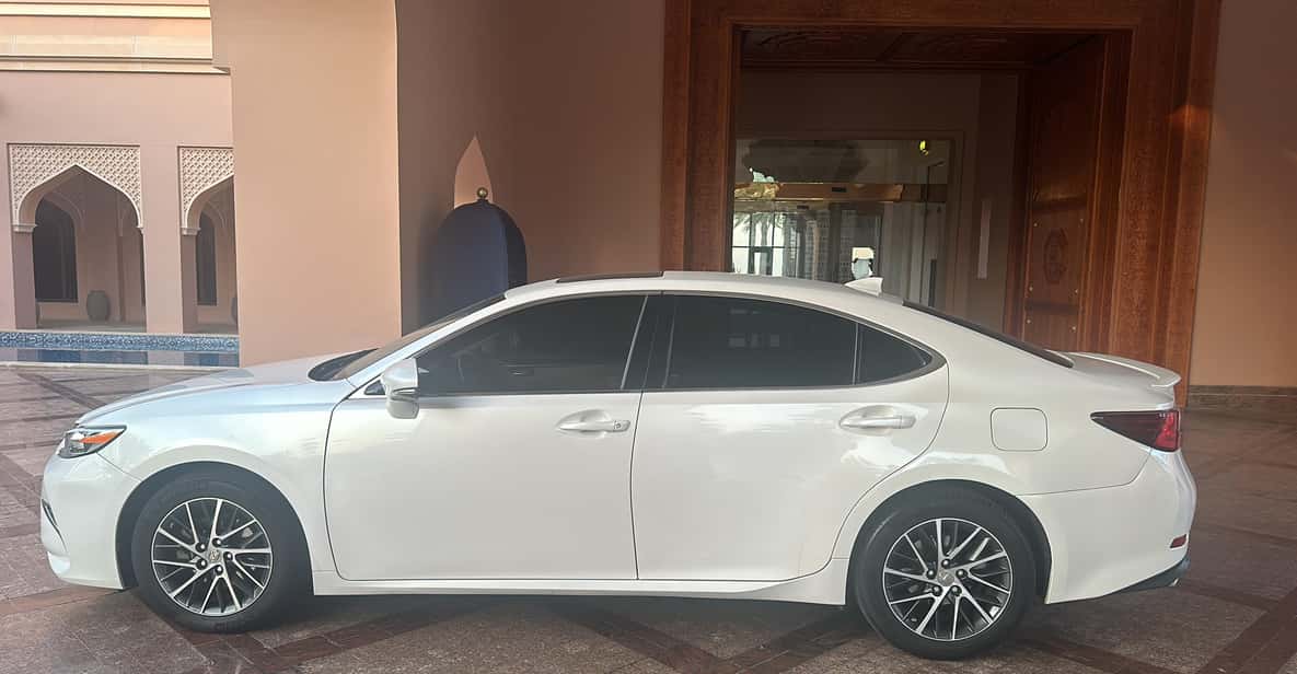 private driver in a Lexus car inside Muscat for a full day | GetYourGuide