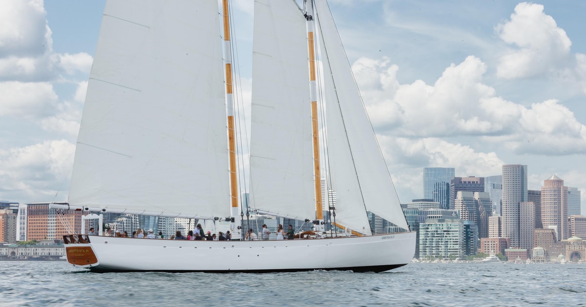 Boston: Harbor Champagne Sunset Sail from Rowes Wharf | GetYourGuide