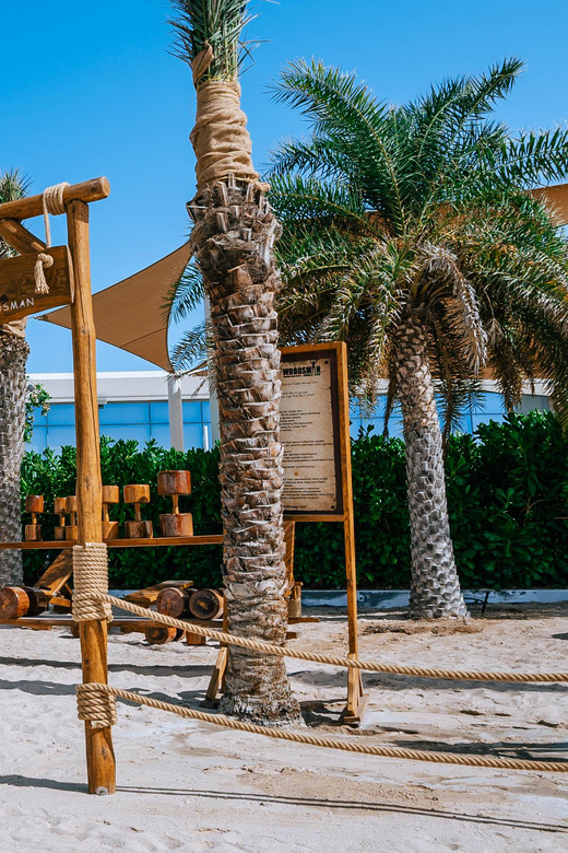 Doha: Azure Beach Club Day Pass with 2 Drinks | GetYourGuide