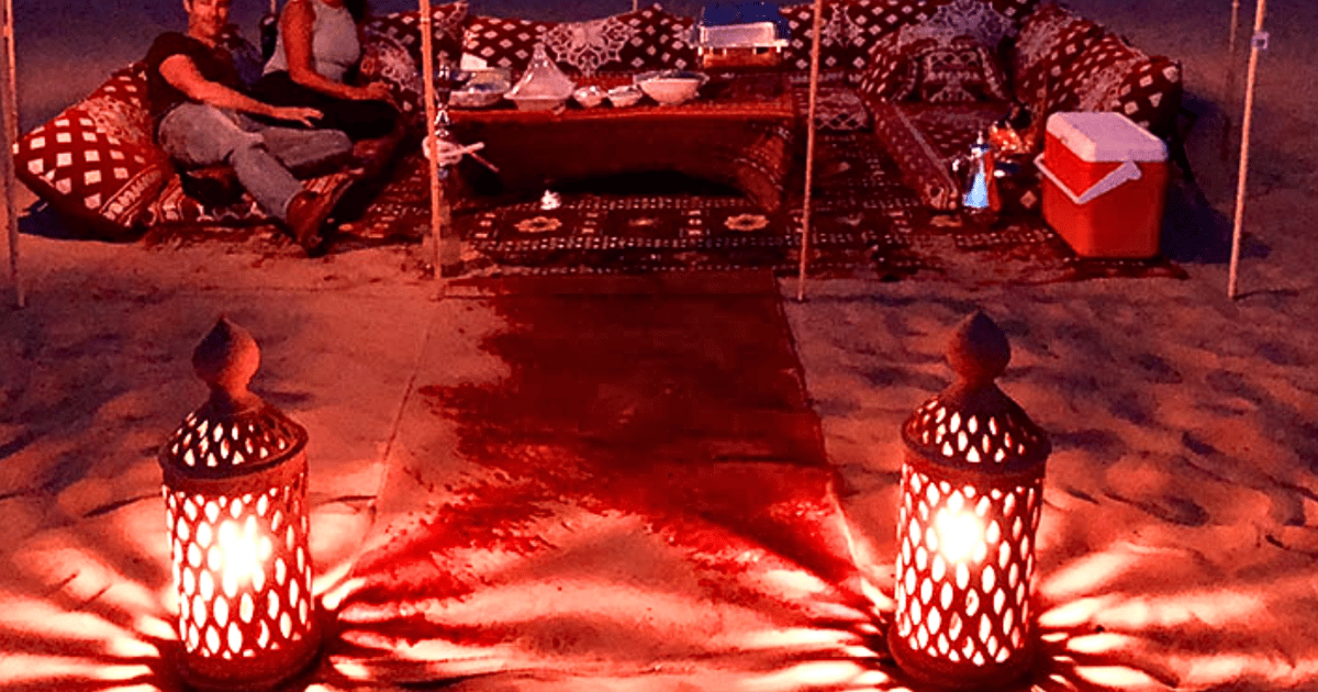 Dubai: Private Desert Dinner Traditional Set-Up | GetYourGuide