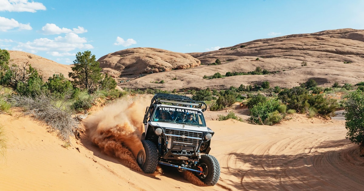 Moab: Hells Revenge Trail offroad-avontuur | GetYourGuide