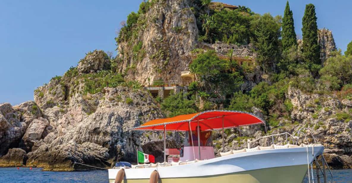 Taormina Boat Tour: Isola Bella, Blue Grotto & Mazzarò Bay | GetYourGuide