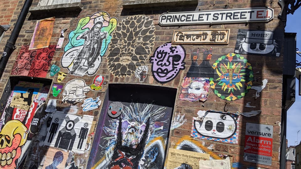 London: Brick Lane Street Art and Graffiti Self-Guided Tour | GetYourGuide