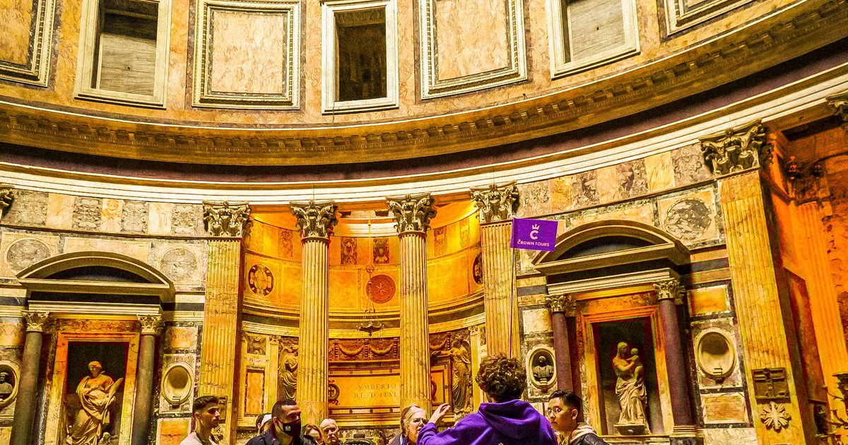 Rome: Pantheon Timeless Marvel Guided Tour with Entry Ticket | GetYourGuide