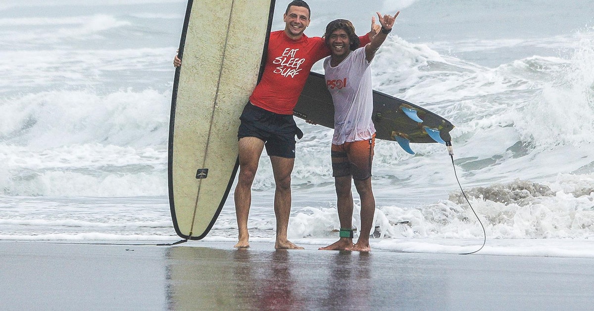 The best Surf Lesson with Curly in Canggu | GetYourGuide