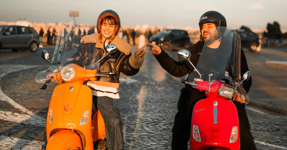 Rom: Vespa-tur & KORT FILM | GetYourGuide