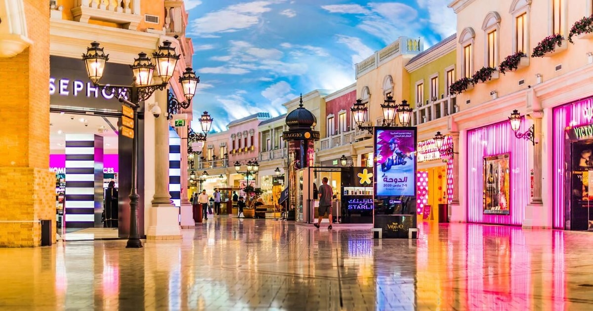 Doha: Shopping Extravaganza Tour - Vendome & Villagio Mall | GetYourGuide