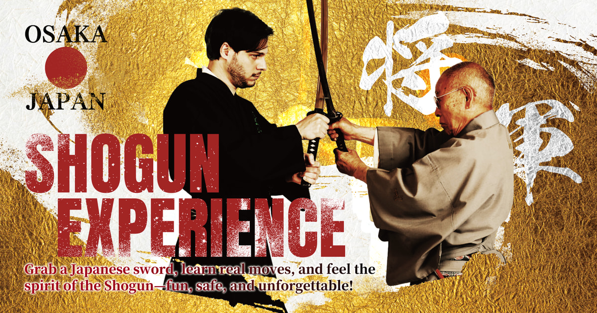Osaka: Samurai Sword Training & Bushido with Pro Photos | GetYourGuide