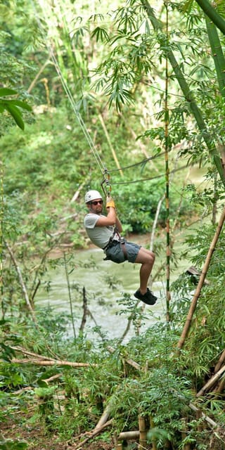 Zipline over the dunns river falls adventure | GetYourGuide