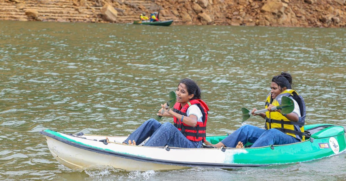 Belihuloya: Kayaking and Zip Line Adventure with Pickup | GetYourGuide