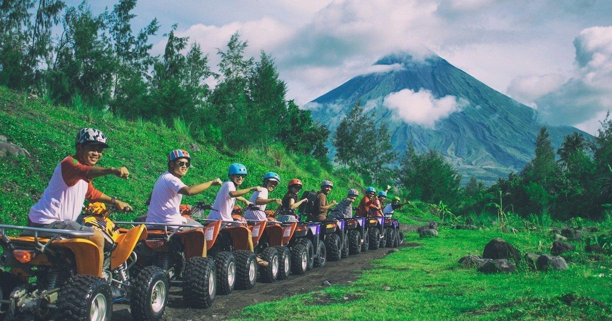 Bicol Mayon Volcano Atv Adventure w/ Day Trek (geteilte Tour ...