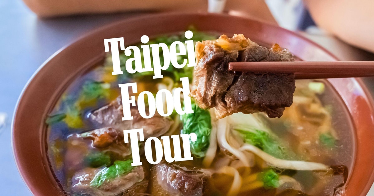 Taipei: Local Favorite Food Tour in Golden Lane (Full Lunch) | GetYourGuide