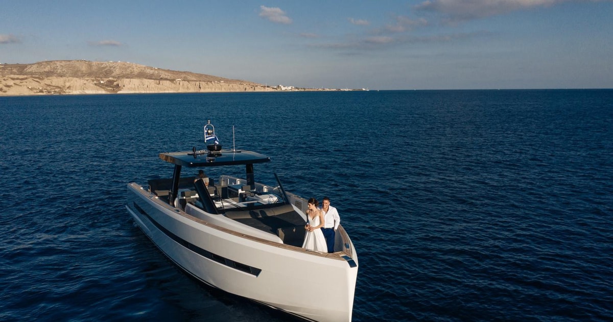Croisière privée à Caldera avec le luxueux Fjord 52 Motor Yacht ...
