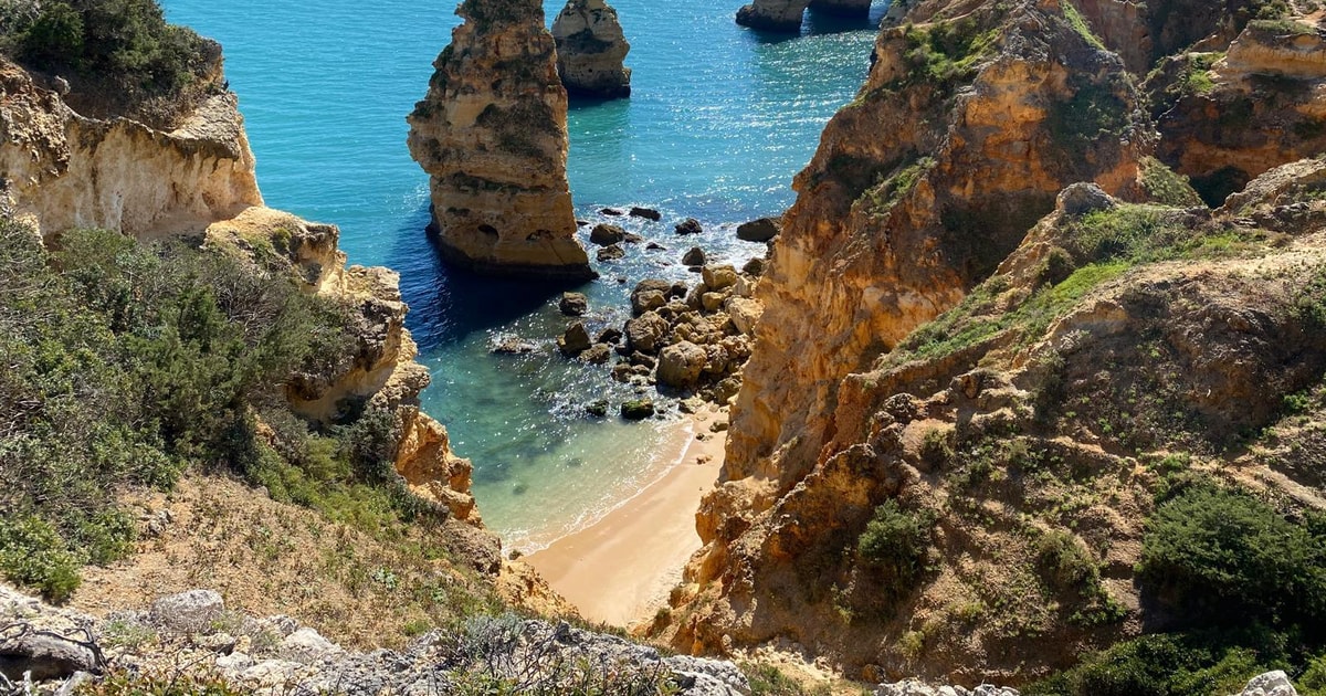 From Faro: Benagil Cave and Seven Hanging Valleys Trail Tour | GetYourGuide