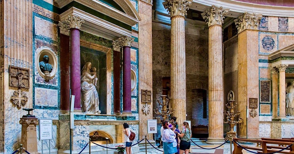 Rome : billet officiel coupe-file pour le Panthéon avec audioguide ...