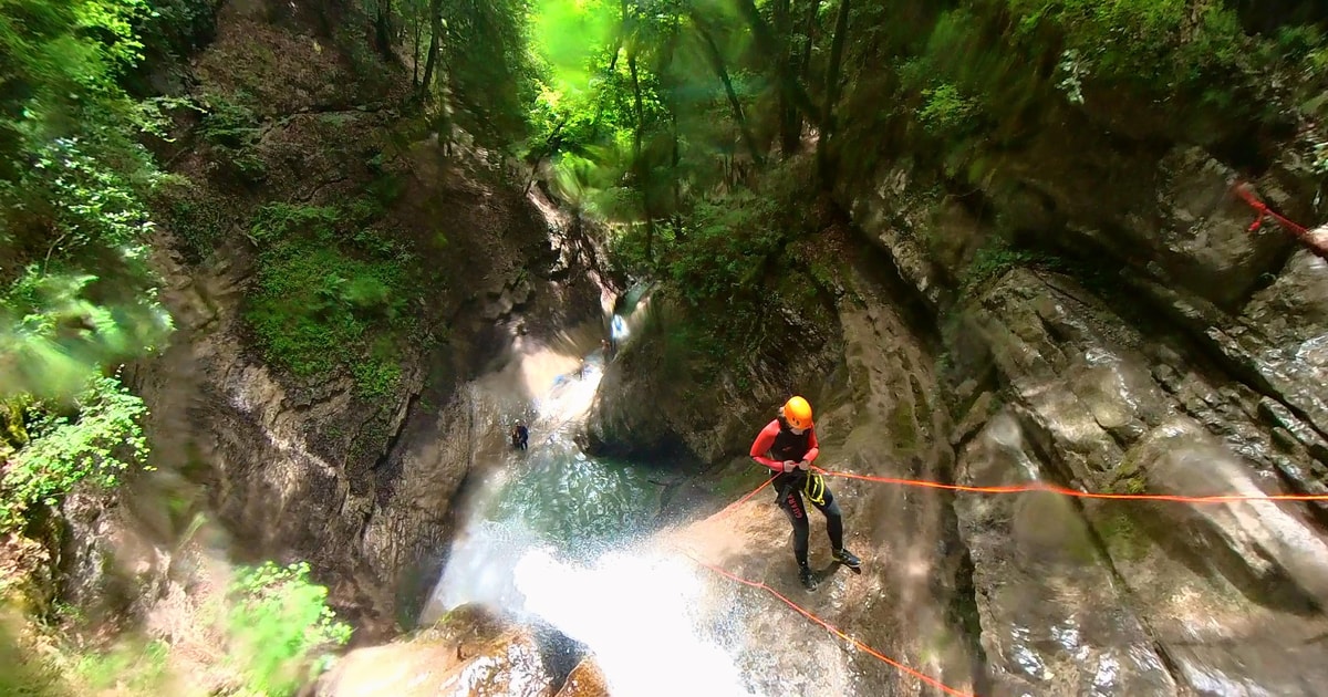 Annecy: Canyoning at the Angon waterfalls | GetYourGuide