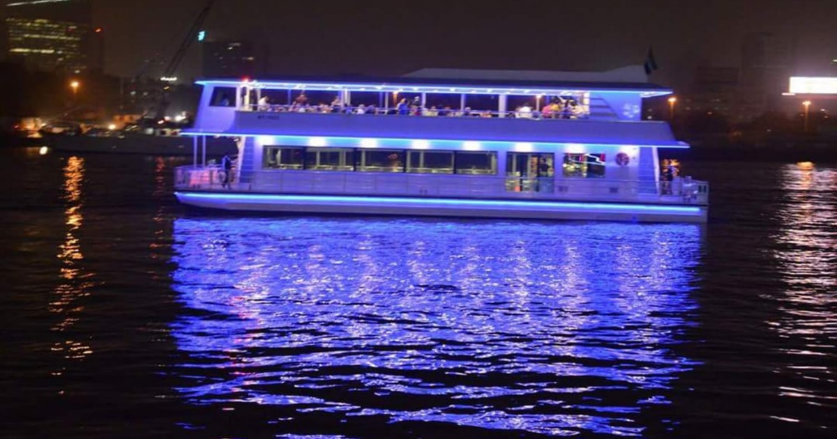 Dubai Marine Modern Catamaran Cruise Dinner (intl buffet) | GetYourGuide