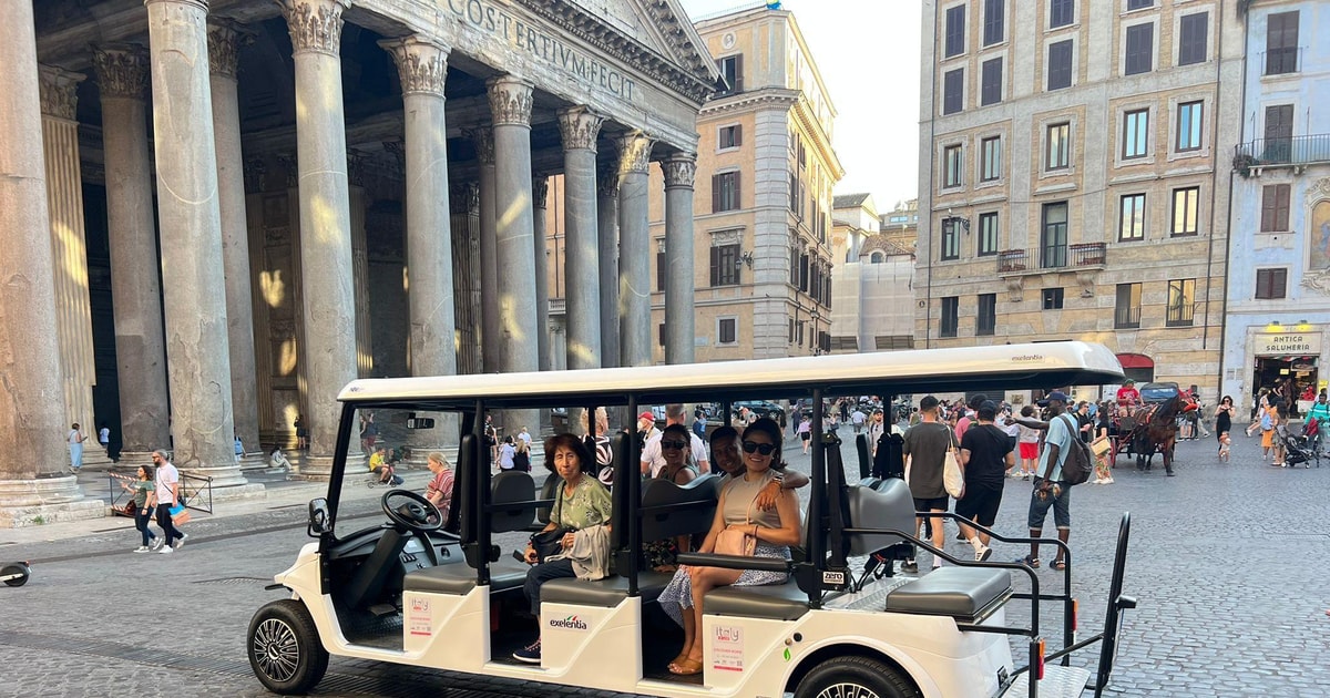 Tour privato in golf-cart a Roma | GetYourGuide