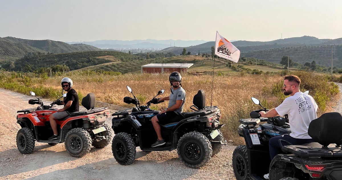 Excursión en quad por las colinas de Tirana y el lago Cerkeze ...