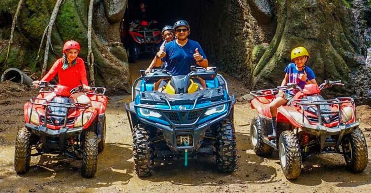 Ubud Bali ATV Alasan Adventure Gorila Cave & Cretya Pool Bar | GetYourGuide