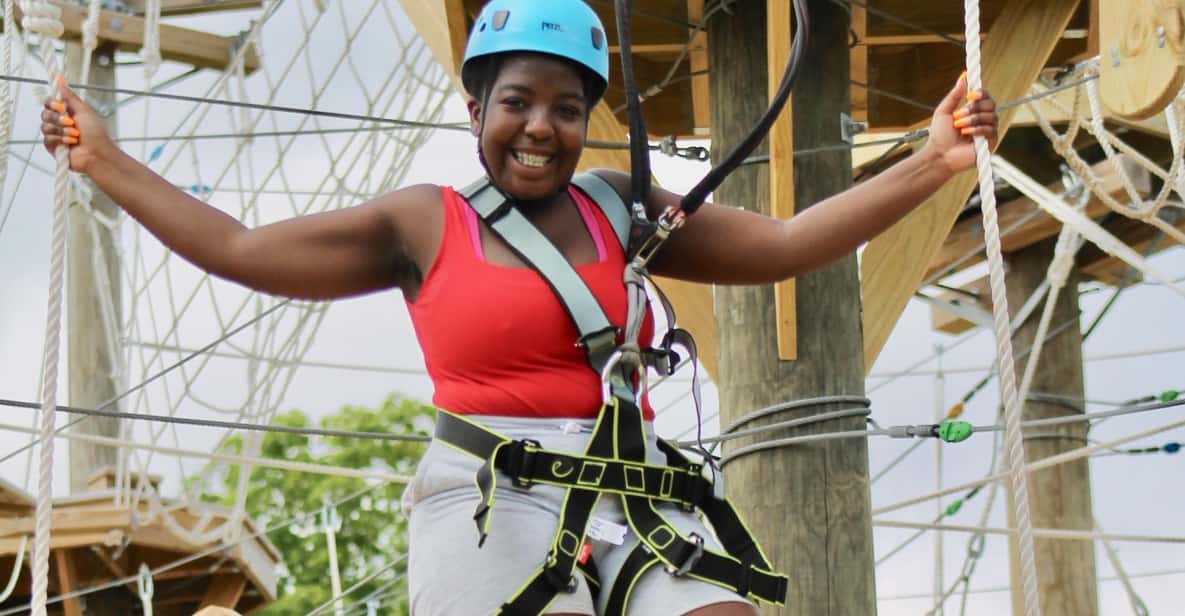 Minnesota's Ultimate High Ropes Obstacle Course | GetYourGuide