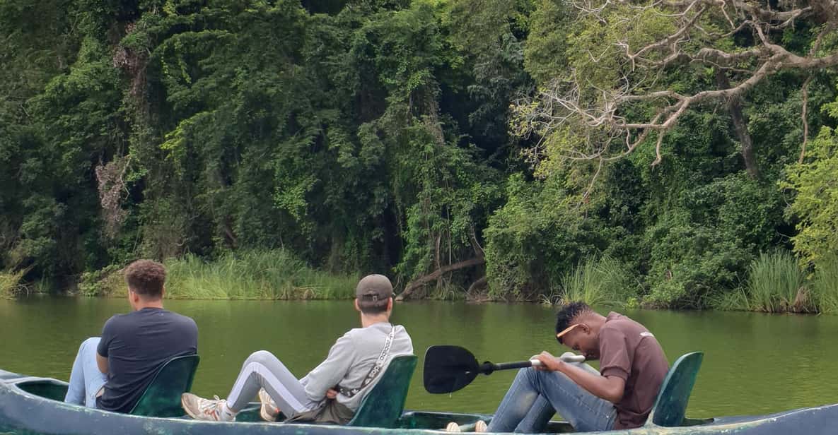 Canoeing adventures in lake duluti with drinks. | GetYourGuide