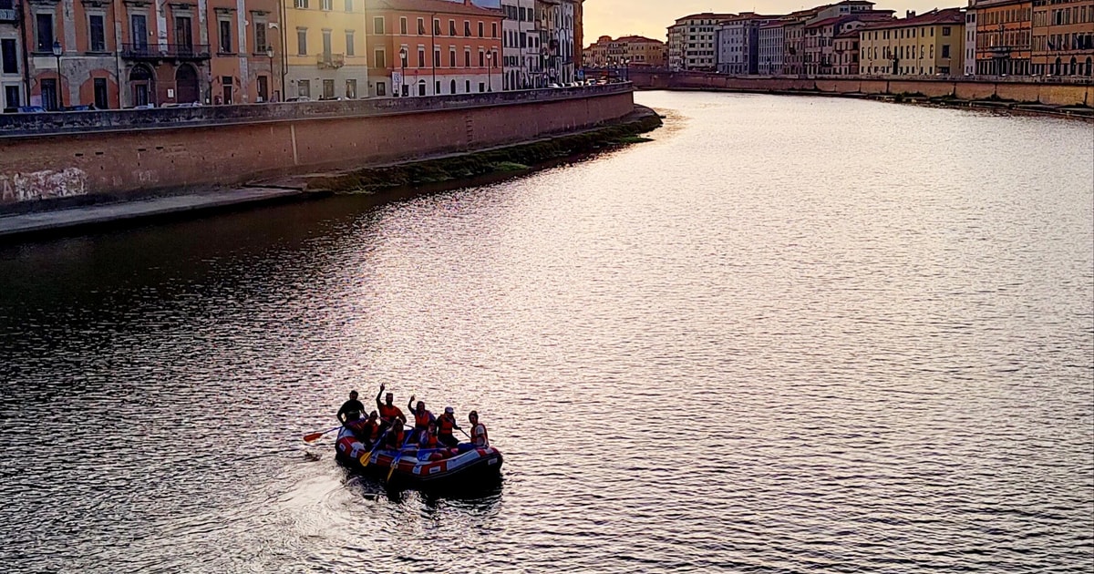Pisa: rafting tour con aperitivo | GetYourGuide