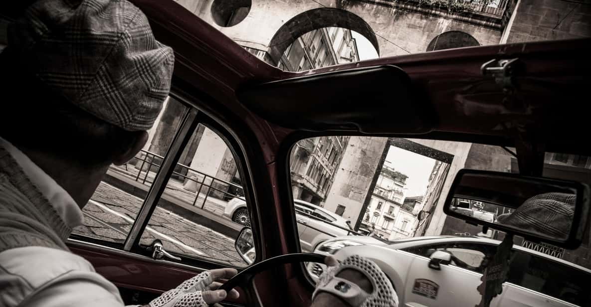 Milaan: Snelle rondrit per rode Fiat 500 (30 min, geen stop) | GetYourGuide