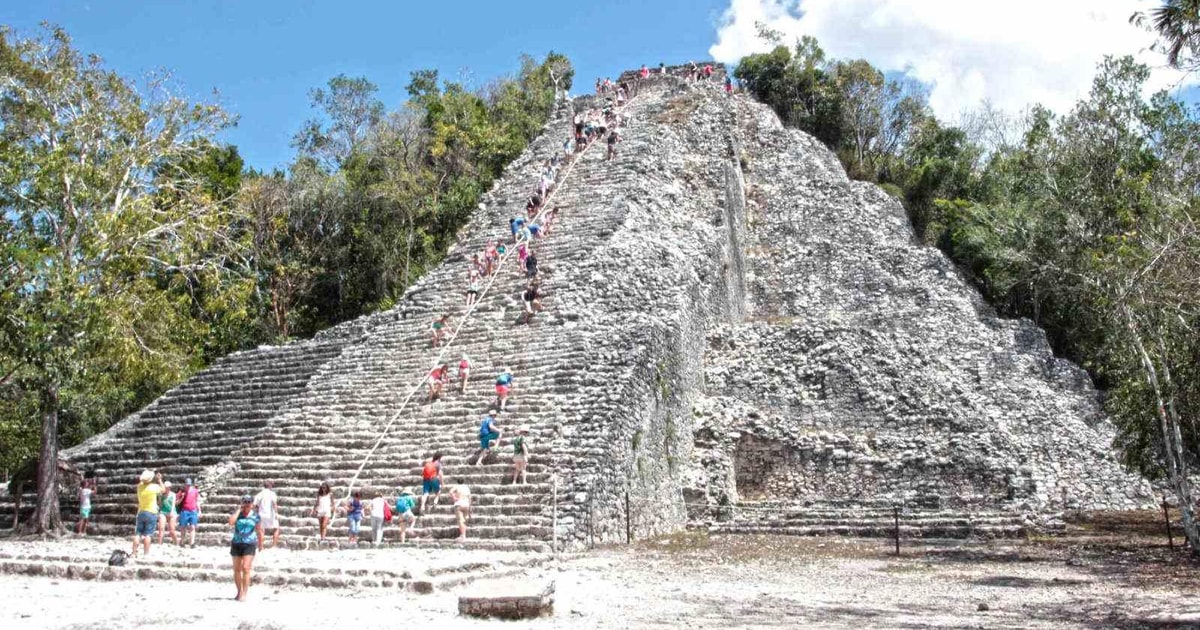 Mayan tour 4x1: Tulum, Cobá, Cenote & Playa del carmen | GetYourGuide