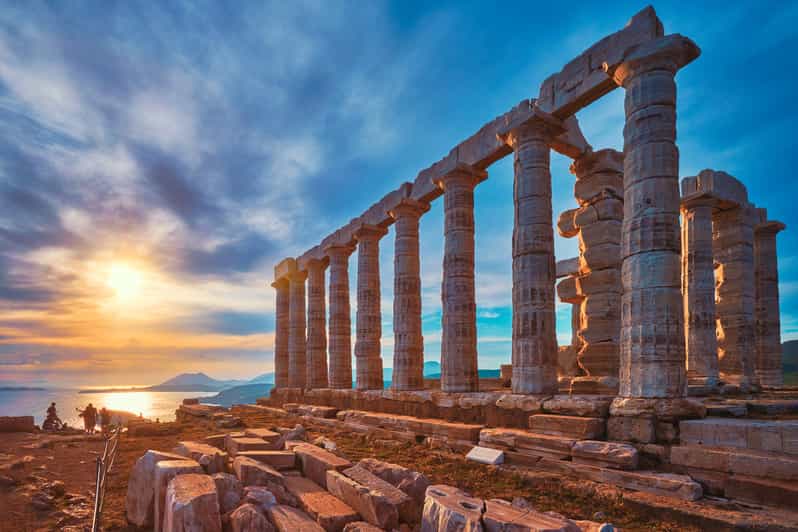 Atenas: atardecer en el cabo Sunión y el templo de Poseidón | GetYourGuide