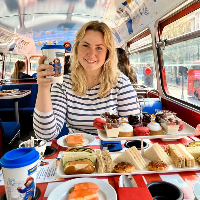 London: Paddington Bear Afternoon Tea Bus Tour & Audio Guide | GetYourGuide