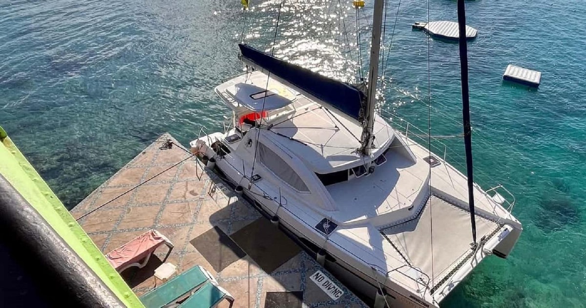 Private Catamaran Sail & Snorkel Ocho Rios – Open Bar Snacks | GetYourGuide