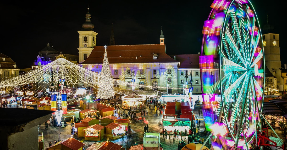Bucharest: Sibiu Christmas Market Day Trip with Transfers | GetYourGuide