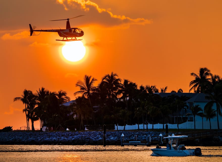 Key West: Helicopter Sunset Celebration | GetYourGuide