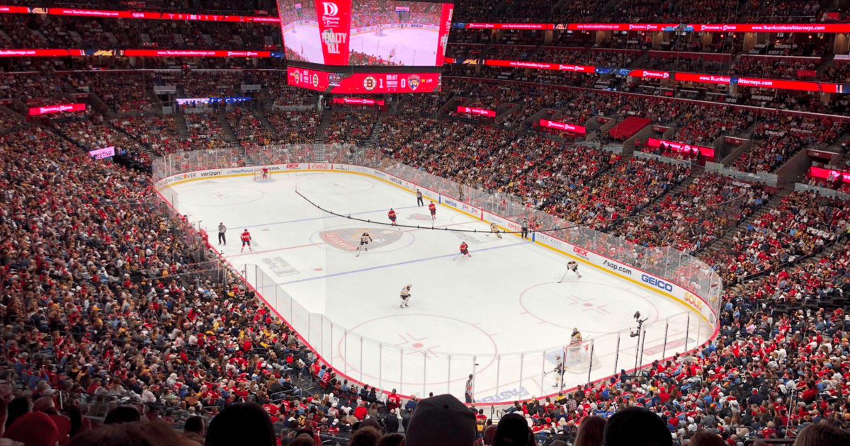 Miami : Billet pour un match de hockey sur glace des Florida Panthers ...