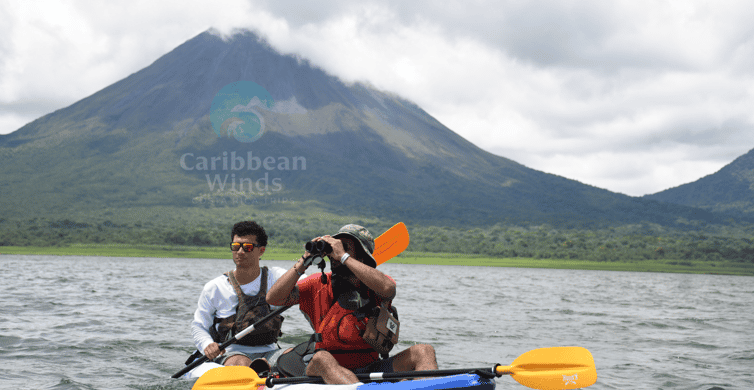 Enjoy the best Volcano view at our Kayak tour on Lake Arenal | GetYourGuide