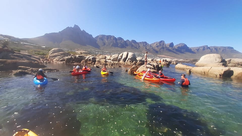 Cape Town: Guided Kayak Tour of Clifton Beaches & The Coast | GetYourGuide