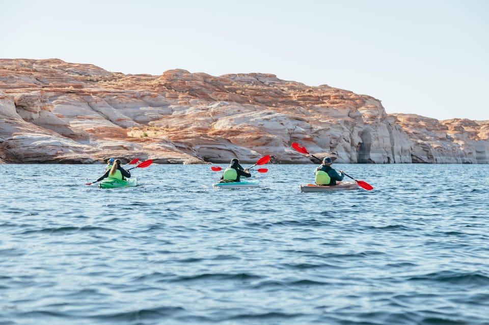 Page/Lake Powell: Guided Kayak & Water Antelope Canyon Tour | GetYourGuide