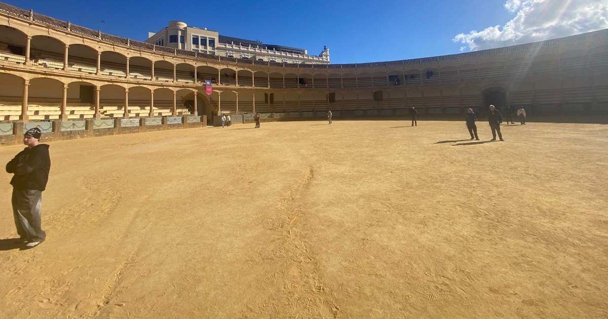 From Marbella, Estepona: Ronda Private Transfer Bullring Tapas Drinks ...