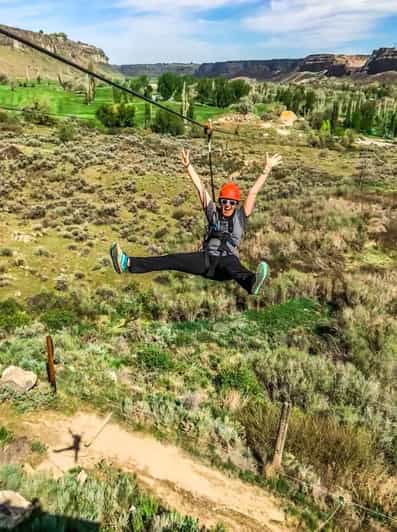 Twin Falls: Zip Line Tour | GetYourGuide