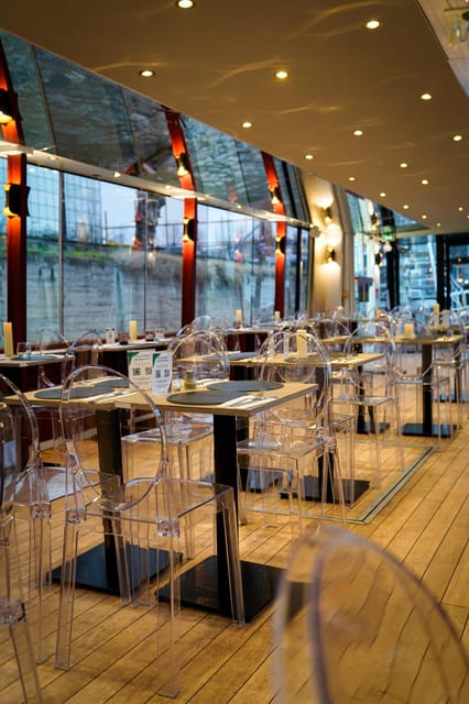 Theo Boat/Paris : Lunch Cruise on the Seine with rooftop | GetYourGuide