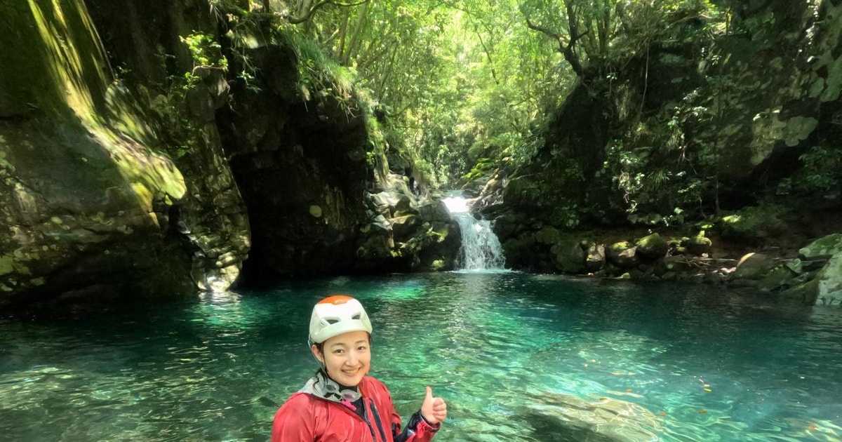 Canyoning activiteit voor gevorderden aan de voet van Mt. Fuji ...