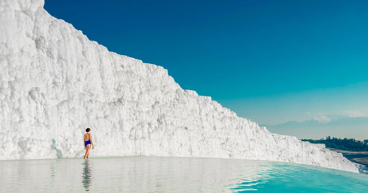 Van Stad van Side: Pamukkale & Hierapolis Dagtrip met Lunch | GetYourGuide