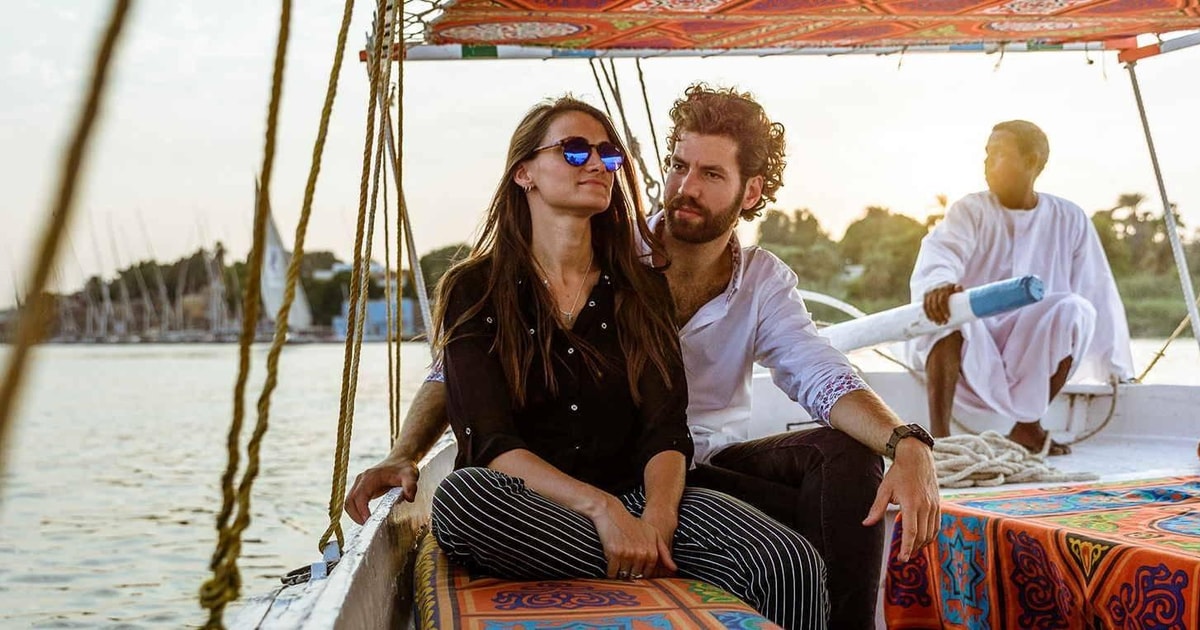 Kair: Rejs feluccą po Nilu z odbiorem i transportem powrotnym ...